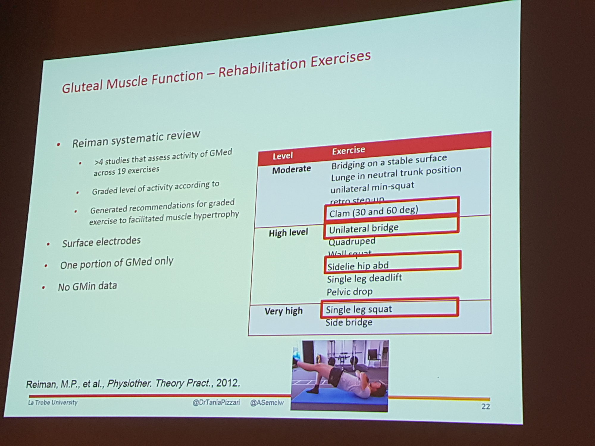Hip and Groin Pain Symposium synopsis - Gluteal muscle rehabilitation ...